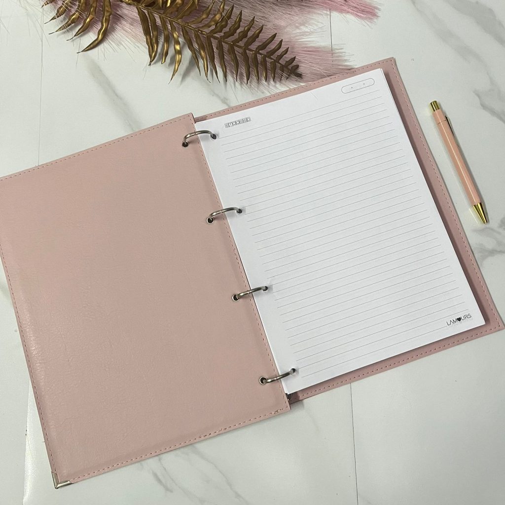 Caderno Fichário A4 – Lamours